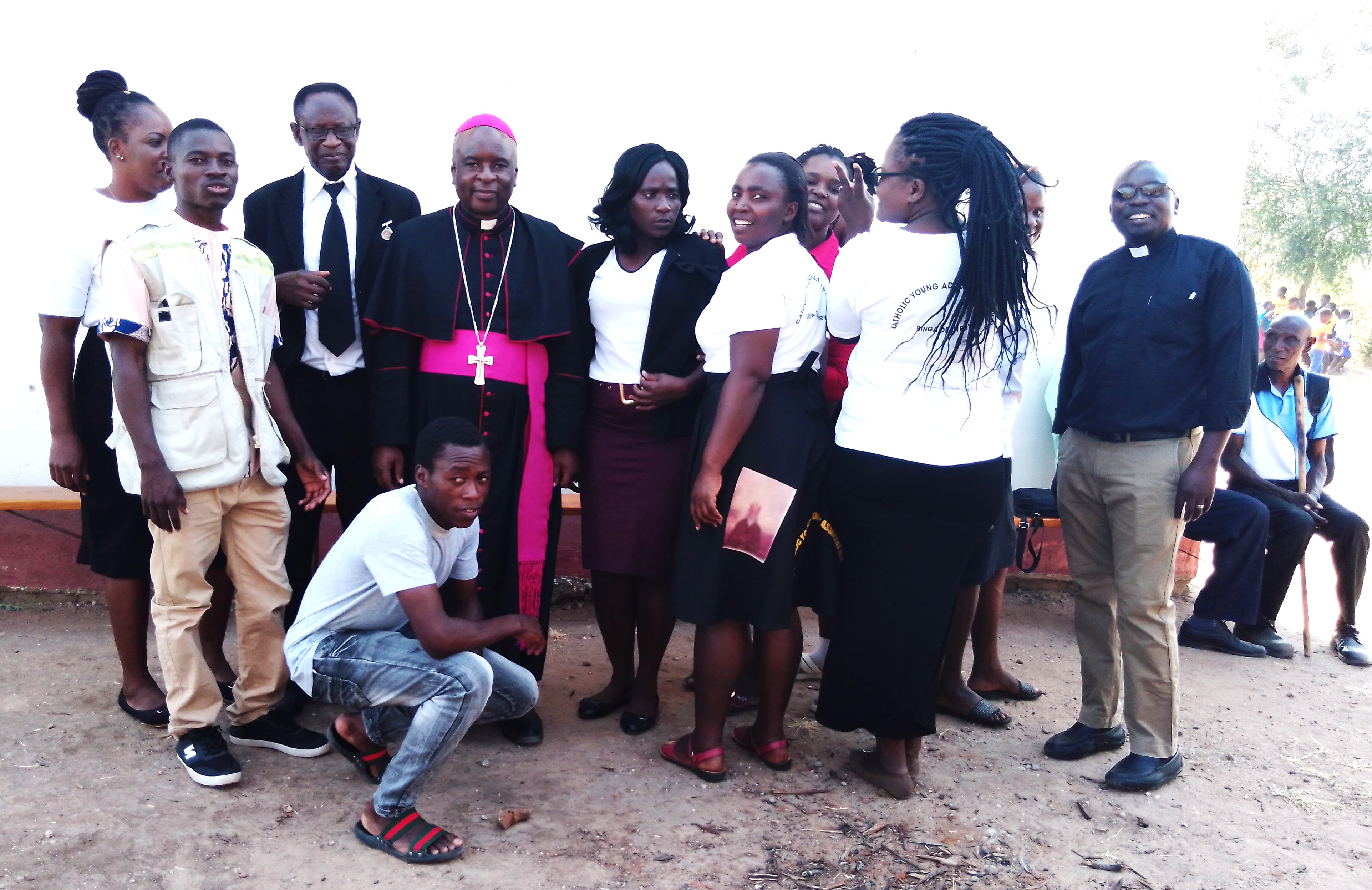 Catholic Diocese of Hwange young adults on an exchange visit to Zambia ...